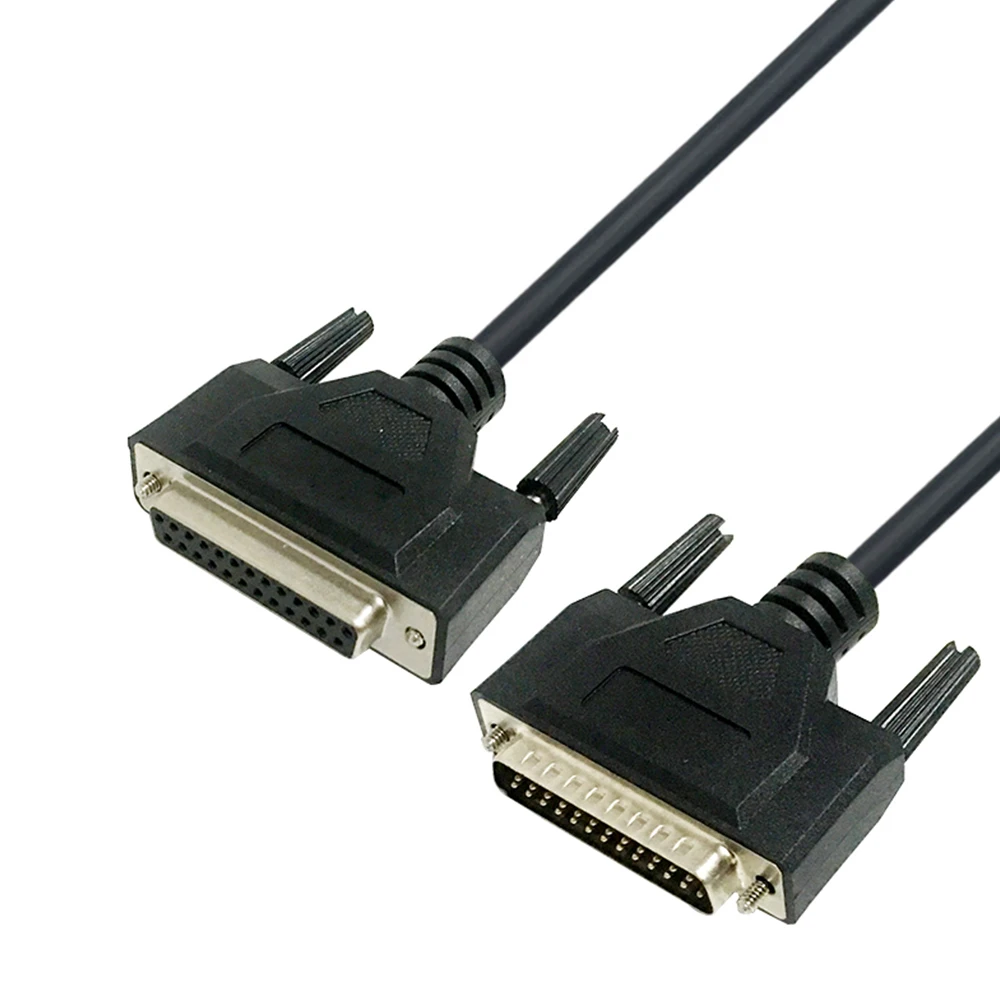 D-sub 25 Pin Cable Male To Female Db25p Male-female Adapter Cable For Monitor Display Screen ...