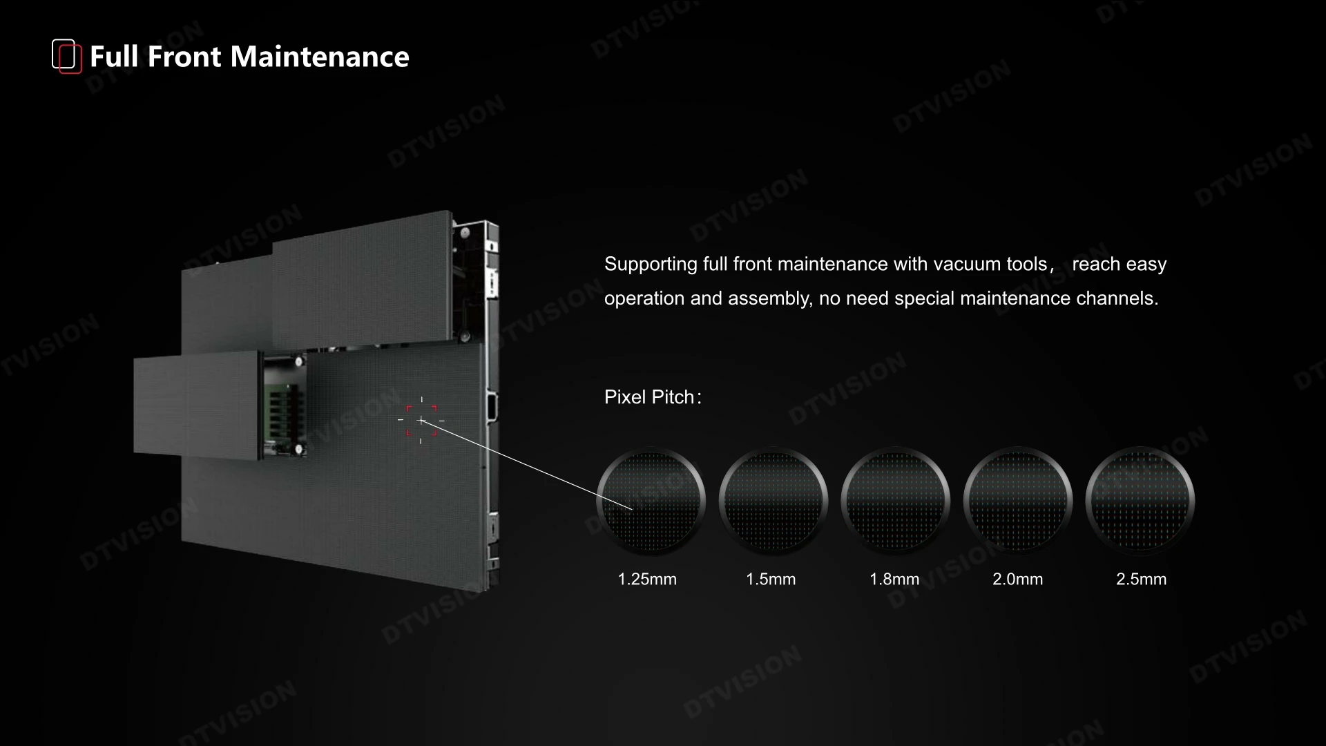 P1.5 P1.25 P1.8 P1.86 4k Pitch 1.5mm Led Video Wall Indoor P1.5 Fixed Led Screen Display For ...