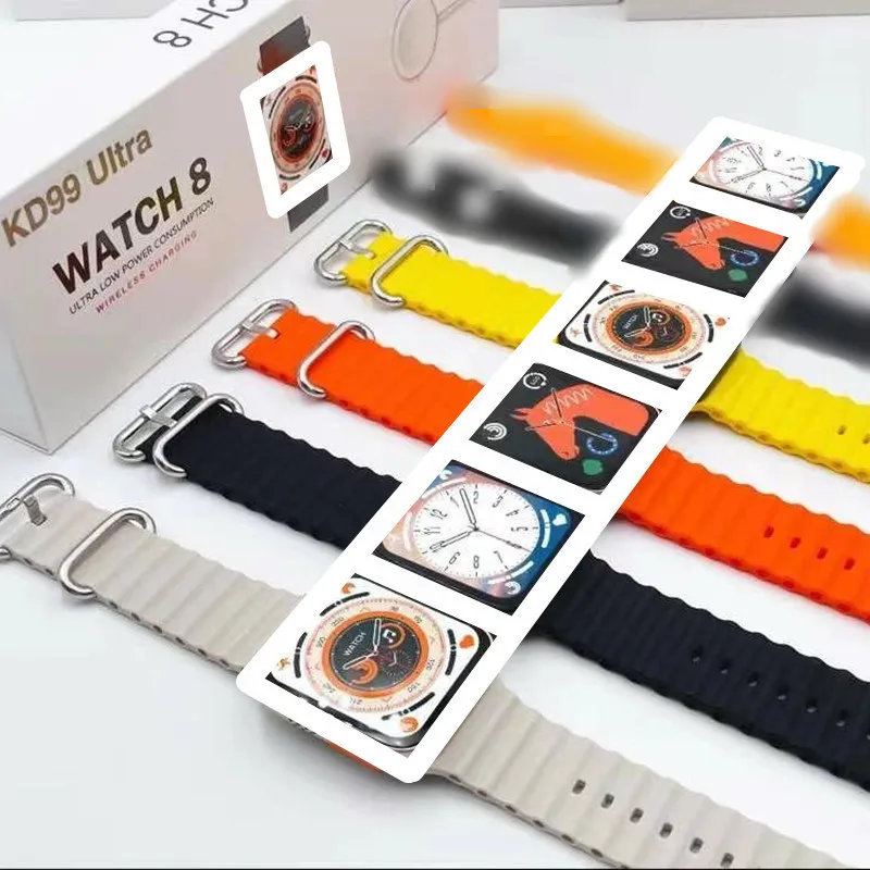 Kd99 Ultra Smartwatch 2024 Sports Men Women S8 Watch Fitness Tracking ...