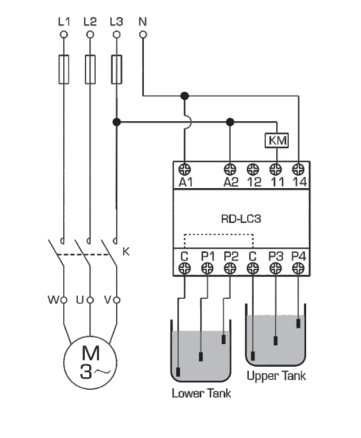RELETEK RD-LC3 Liquid Level Controller - Reliable & Efficient