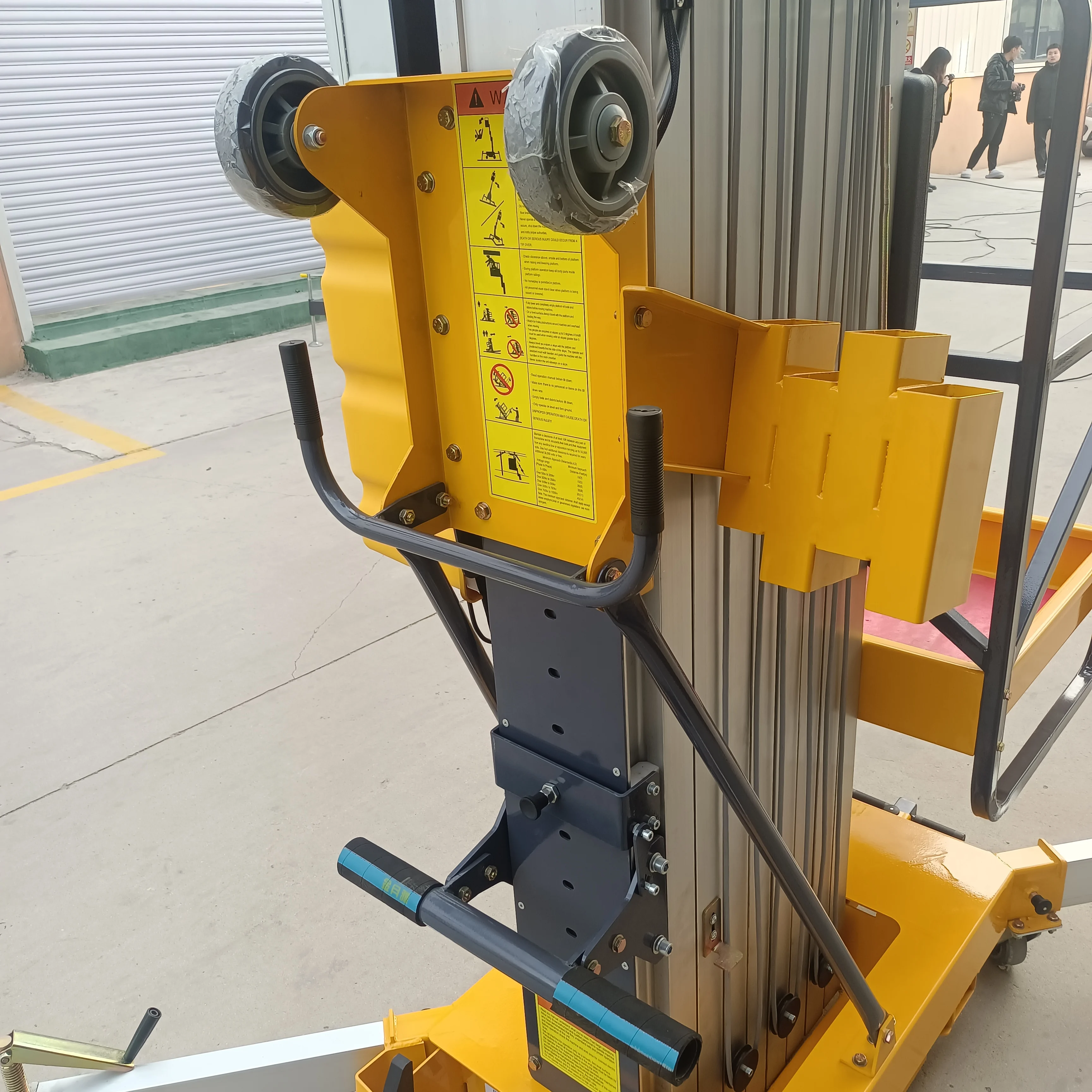 Mast Alloy Aluminum Vertical Platform Single Double Man Personal ...