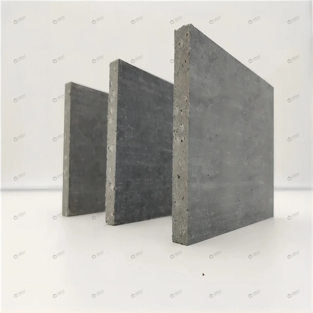 12mm Fireproof Grey Fiber Cement Board Wall Panels - OEM Available
