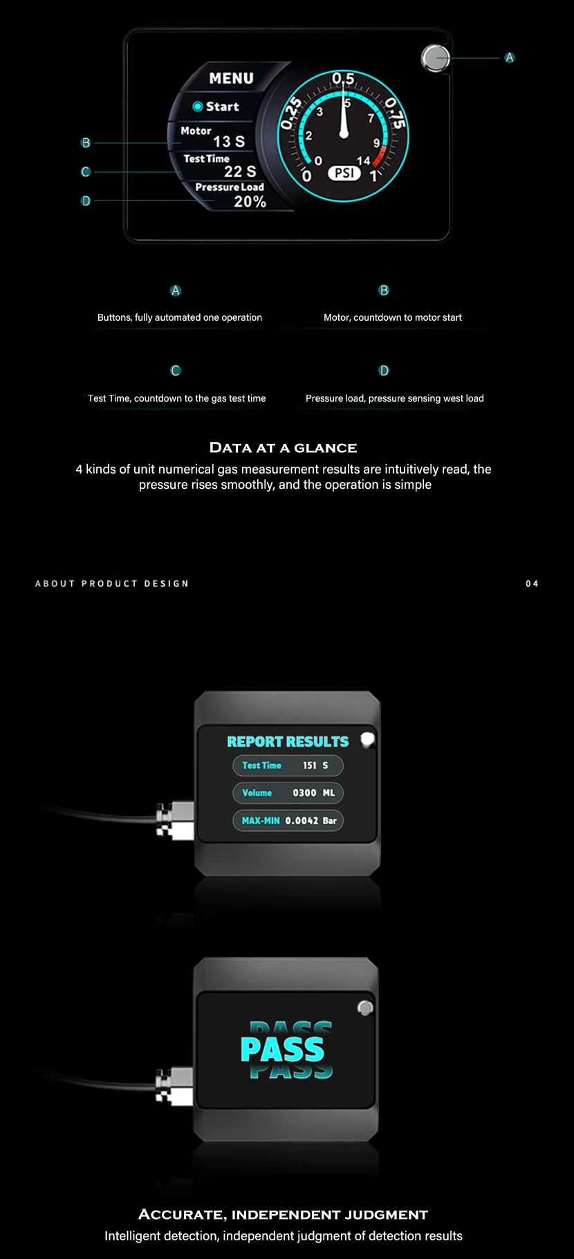 Granzon Gyb V2密封泄漏测试仪，用于计算机水冷气体/应力/水测试系统 + Oled屏幕防漏体 - Buy 全自动密封测试仪,泄漏 ...