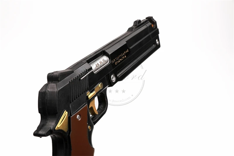 Hellsing Cosplay Weapon Toy Combat Pistol Pu Foam Alucard Jackal Gun ...