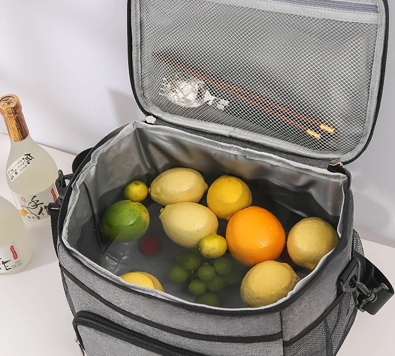 Large Clear Lunch Bag Pvc Lunch Box With Adjustable Strap And Front ...