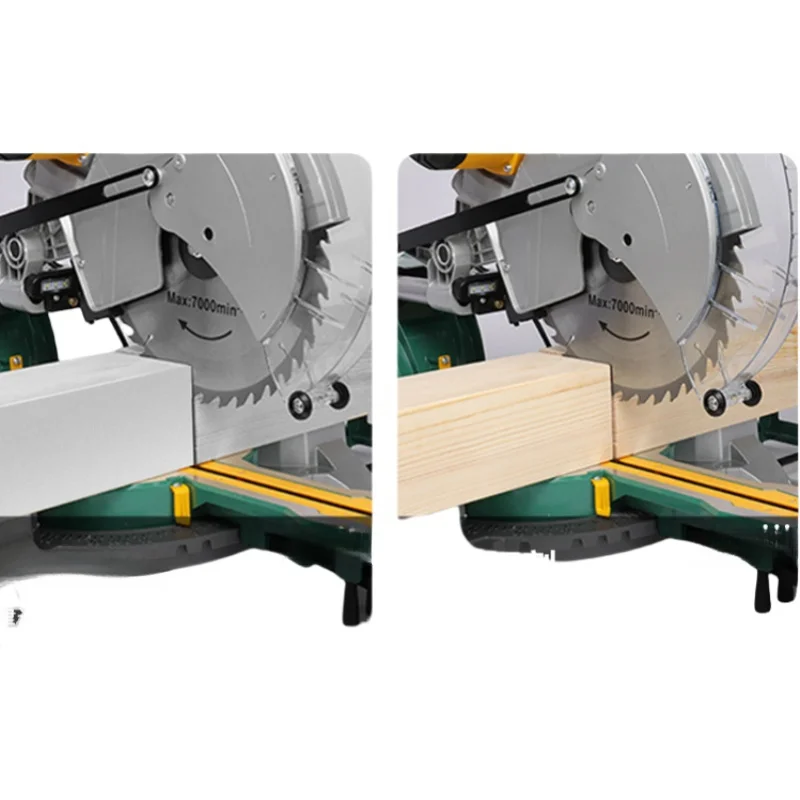 Industrial Induction Motor Sliding Miter Saw New Aluminium Cutting ...
