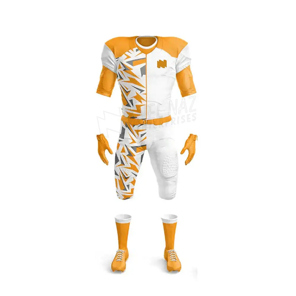 Quick Dry Men American Football Uniform 100 % Polyester Made American ...