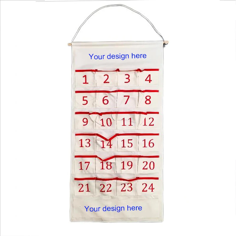 Qualisub Personalized Christmas Calendar Blanks Sublimation Christmas ...