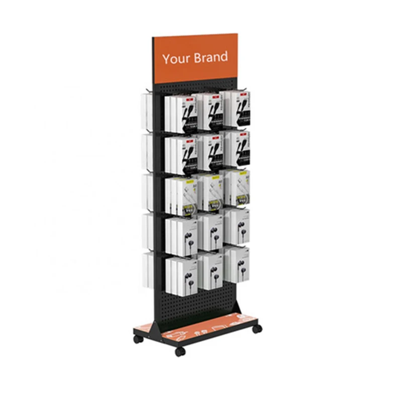 Custom Mobile Phone Accessories Display Rack - YISHANG
