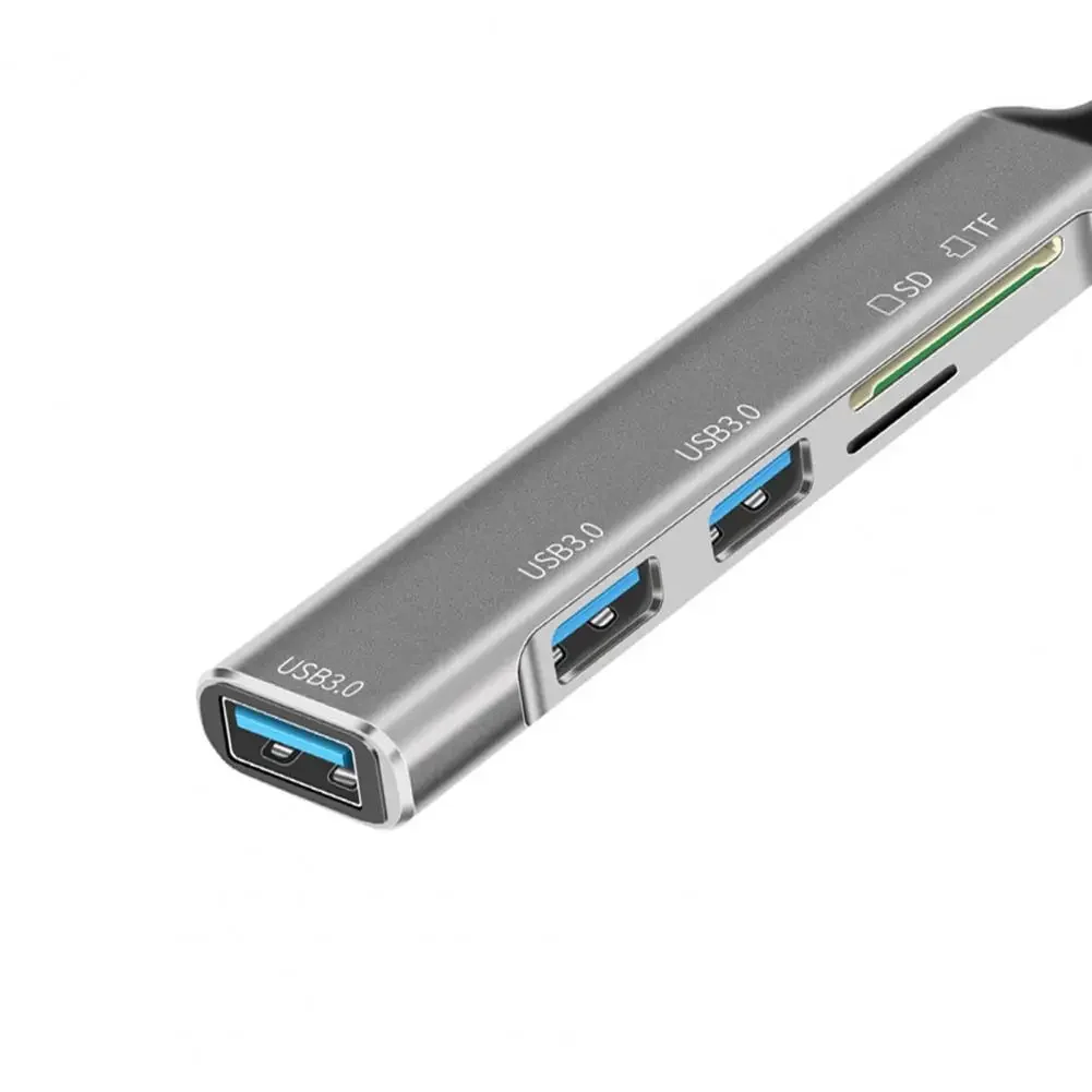 Type-c Cable Hub 5-in-1 With Sd/tf Slot Data Transmission Usb3.0 ...