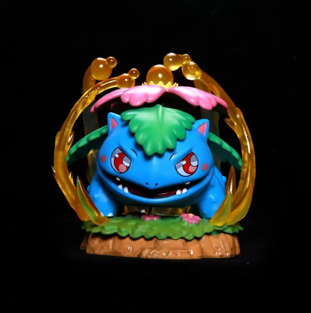 Pokemoned Anime Blastoise Charizard Bulbasaur Action Figure Model Doll ...