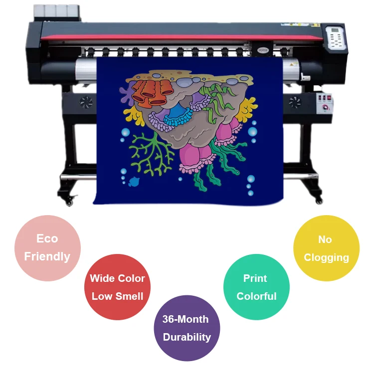 2year Indoor Outdoor Printing Ecosolvent Eco Solvent Ink For Epson ...