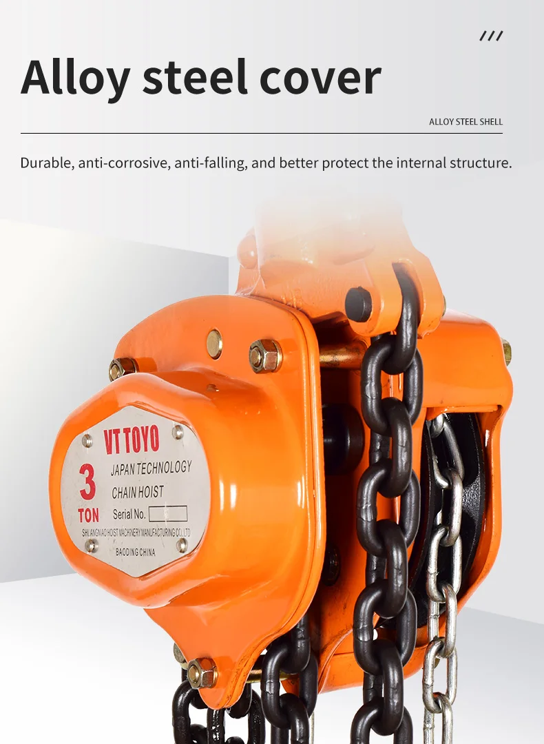 New Design Ton Chain Blocks Tools Lifting 10 2T 2 110v Multi Functional ...