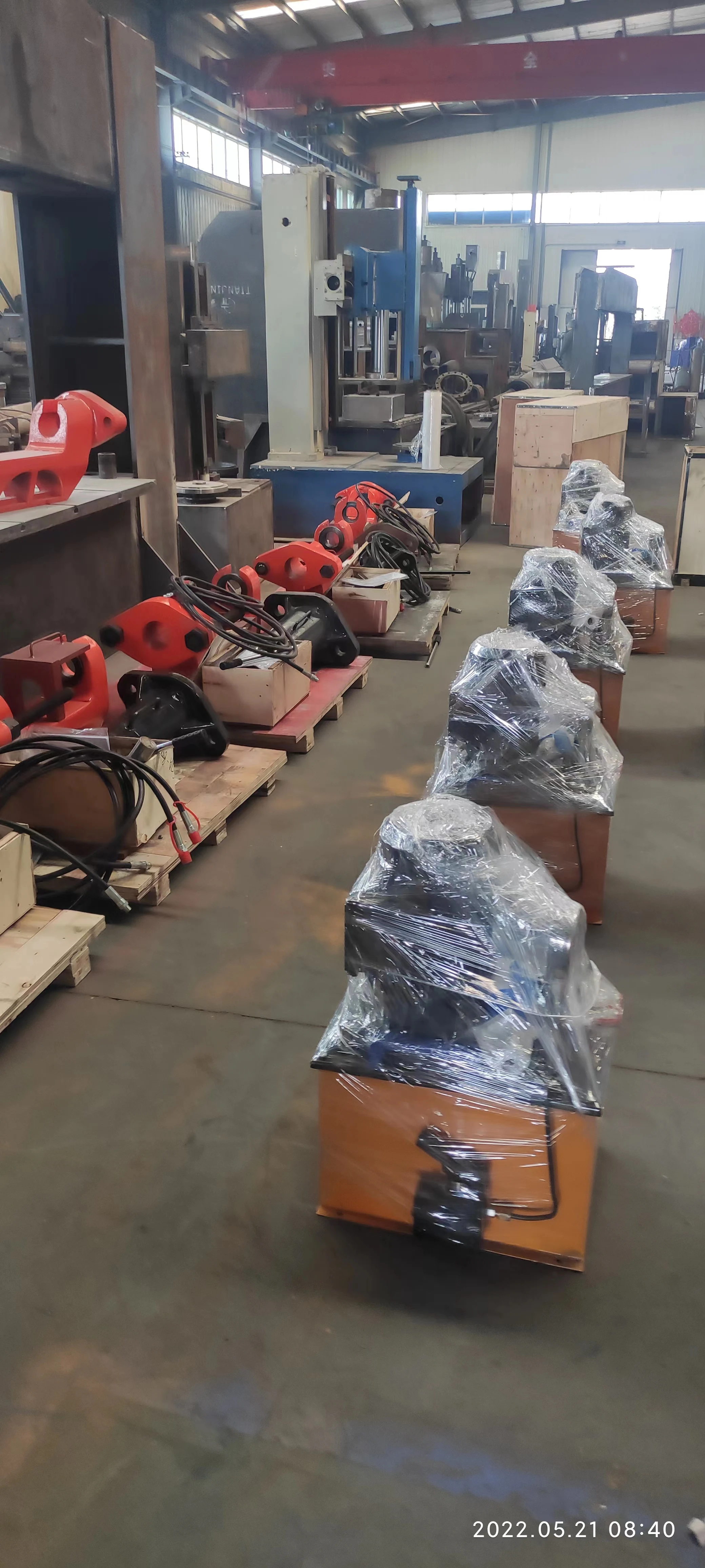 Hydraulic Track Pin Press - 100ton, 200ton, 300ton Capacity