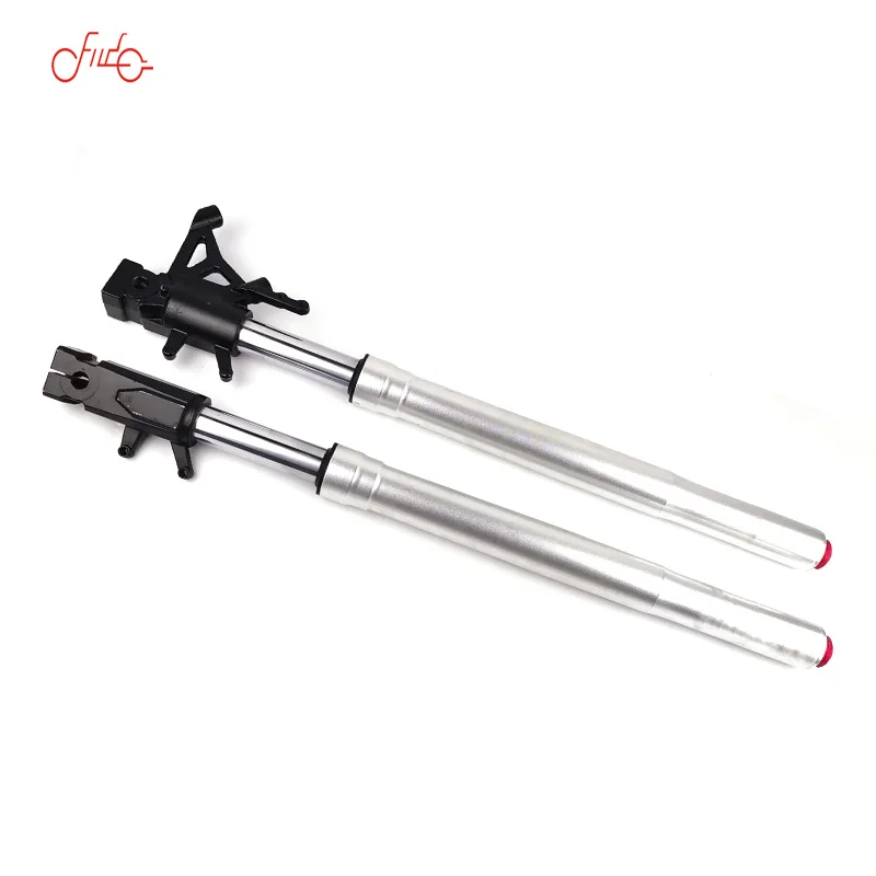 New Silvery Motorcycle Front Fork Shocks Absorber Upside Down ...