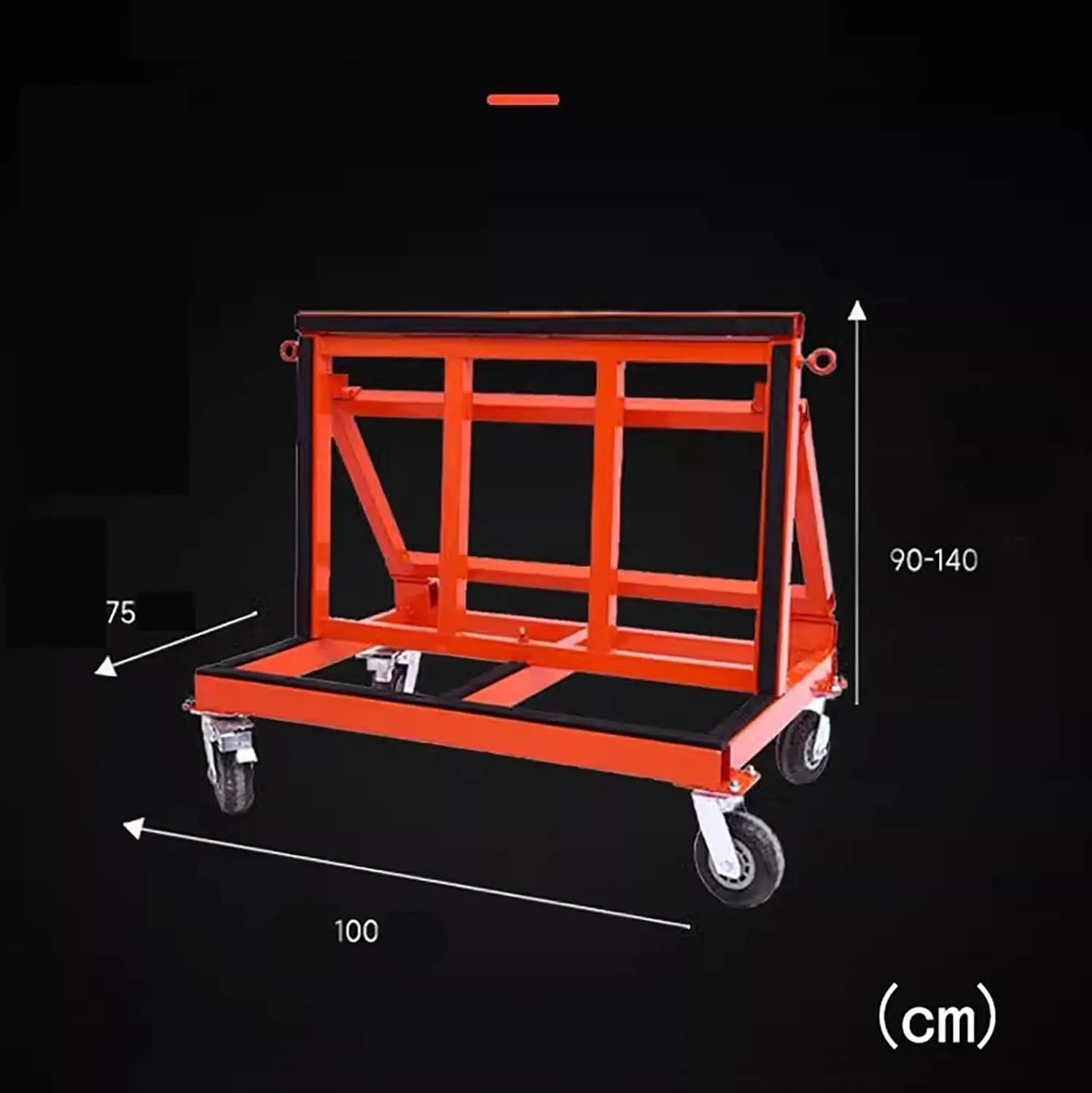Stone Marble-Slab-Trolley Slabs Tilting Transport Dolly Lifter