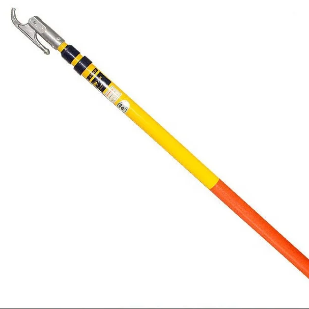 Waterproof Fiberglass Telescoping Electrical Hot Stick Frp Hot Stick ...