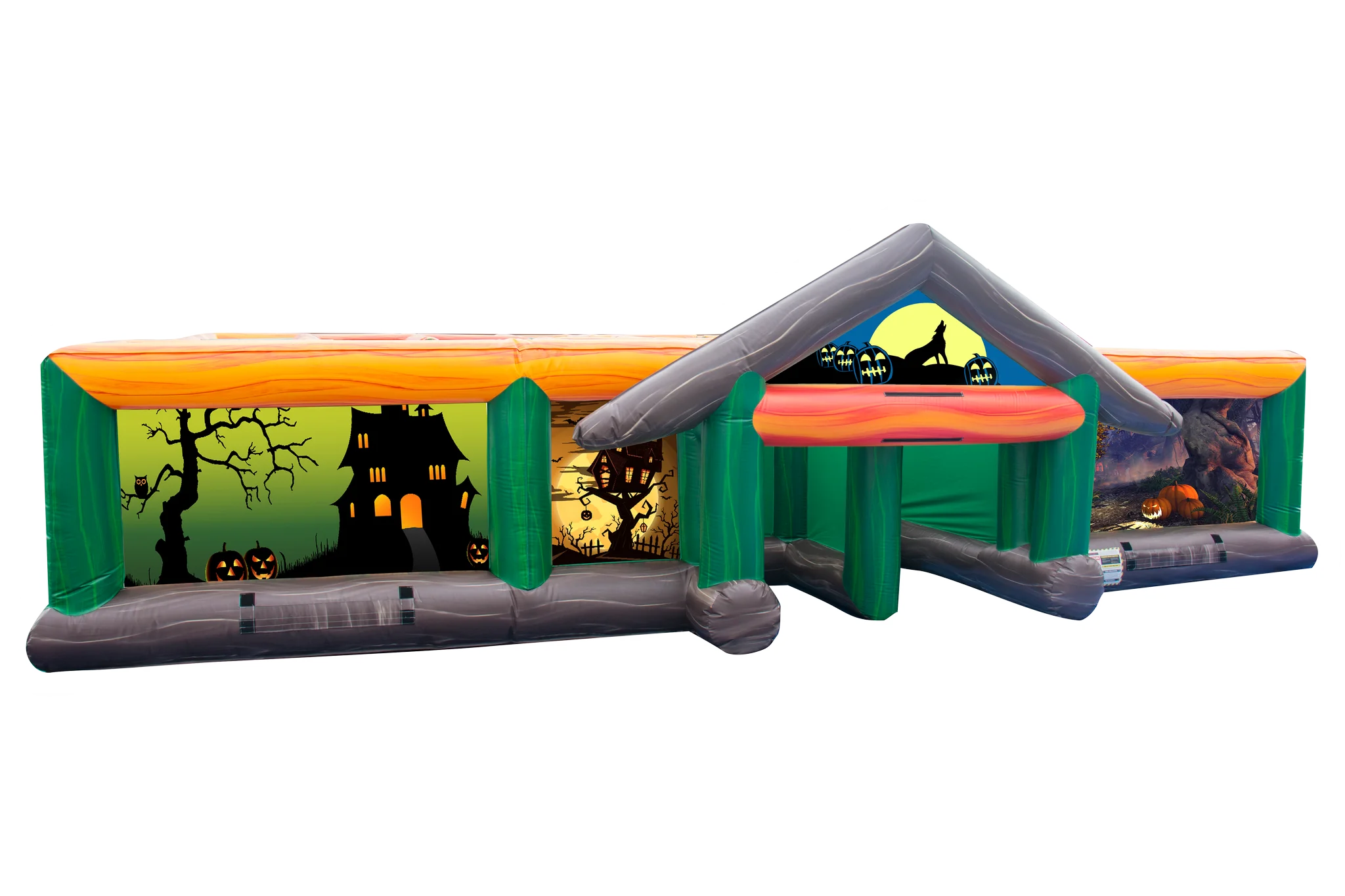 Inflatable Obstacle Maze - Halloween Haunted House Game