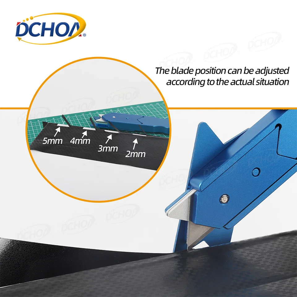 Dchoa Adjustable Precise Film Cutter Vinyl Trimmer Aluminum Alloy Gap ...