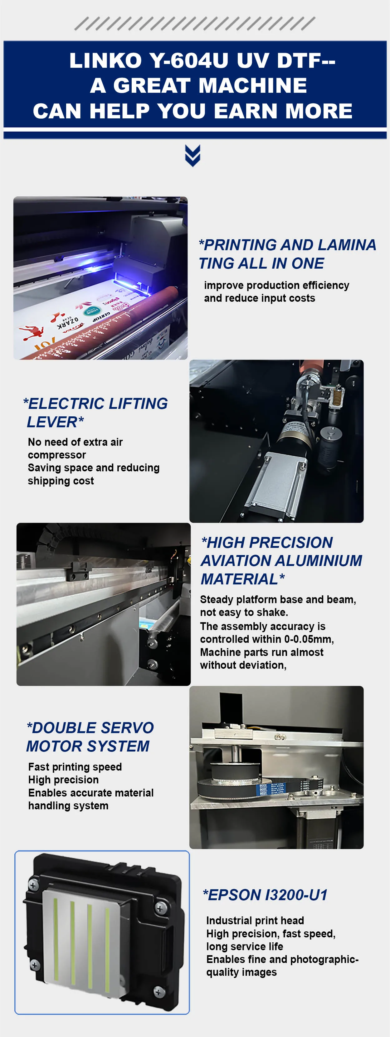 New Technique High Speed Uv Dtf Printer 300mm Roll To Roll Uv Printer Crystal Stickers Digital ...