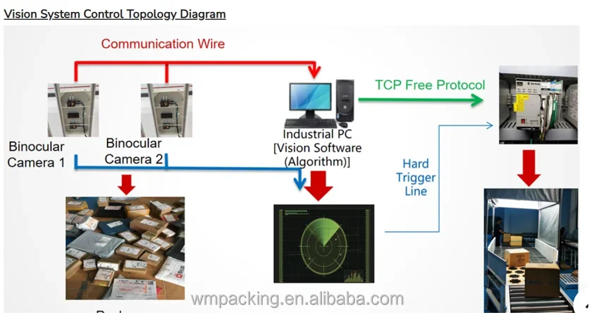 Wangman Automated Parcel Sorting Machine Singulation/Singulator ...