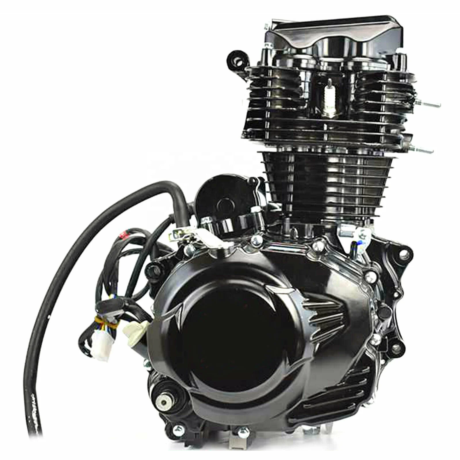 Motorcycle Engine 350cc 13.5kw Water-cooled Single Cylinder 4 Stroke ...