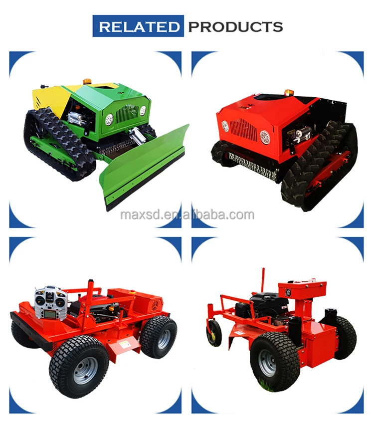 Remote Control Snow Plow Lawn Mower Robot Snow Remover Snow Removal ...