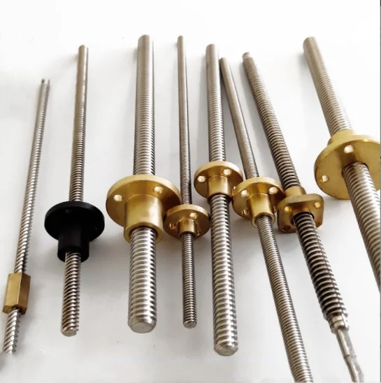 OEM Right and Left Hand Thread Ball Screw Rods - T5 to T40