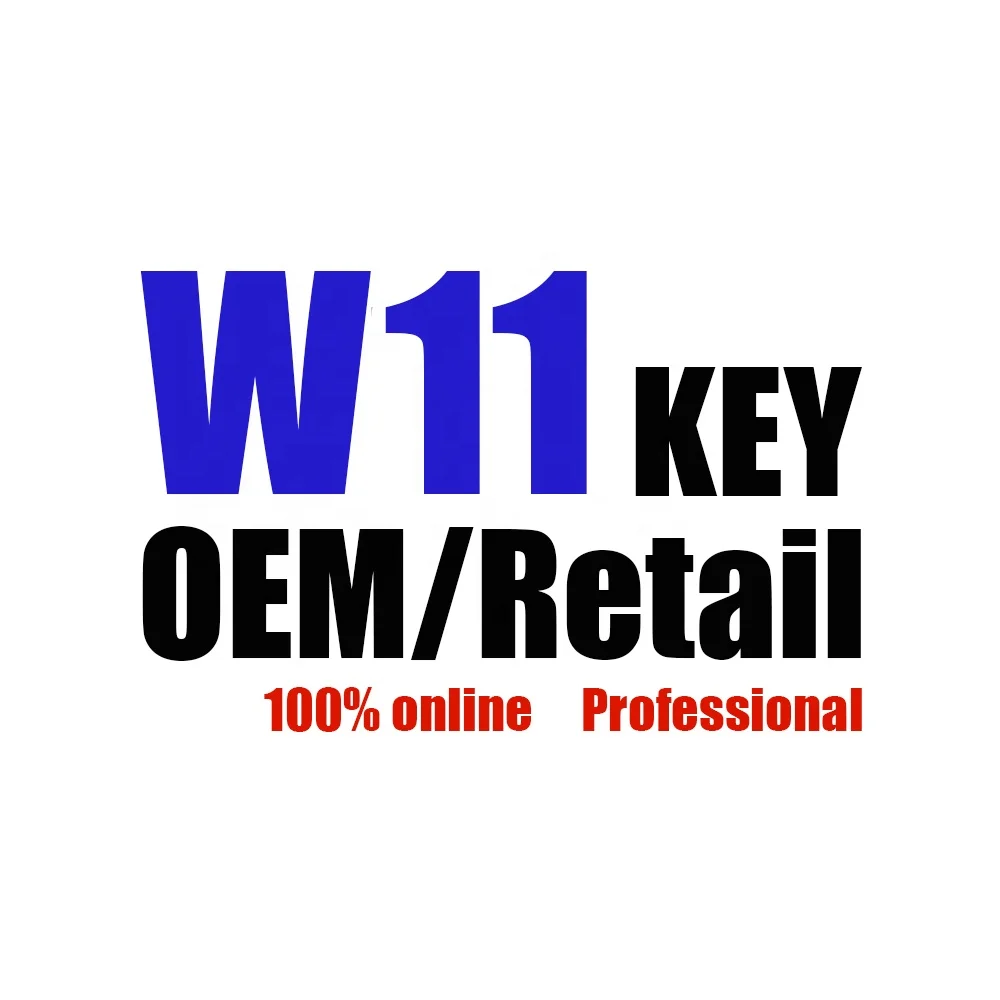 Genuine W11 Pro Digital Key 100% Online Activation Lifetime Key W 11 ...