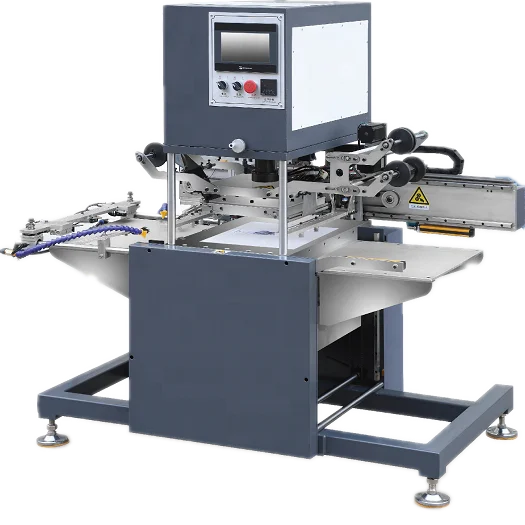 40 Tons Pressure Automatic Cardboard Hot Foil Stamping Machine Gold ...