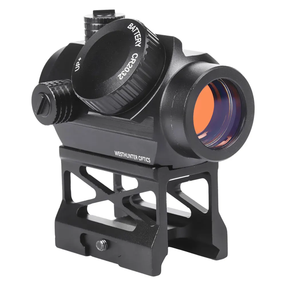Westhunter Rd-1 1x20 Red Dot Hunting Optic Sights Red Illuminated Light ...