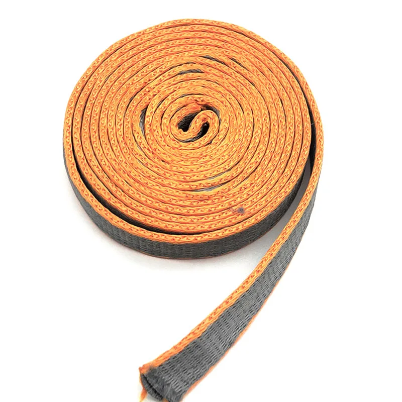 Tubular Webbing For Cable Uncuttable Webbing Hybrid Uhmwpe Yellow Strap ...
