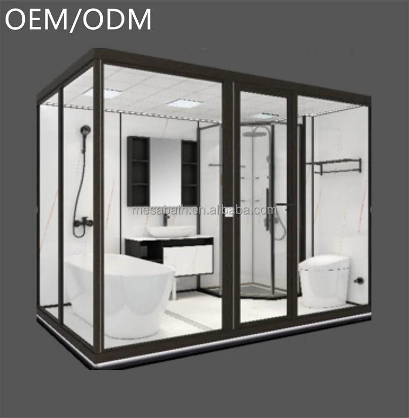 MESA Prefab Shower Toilet Unit - Modern Bathroom Solutions