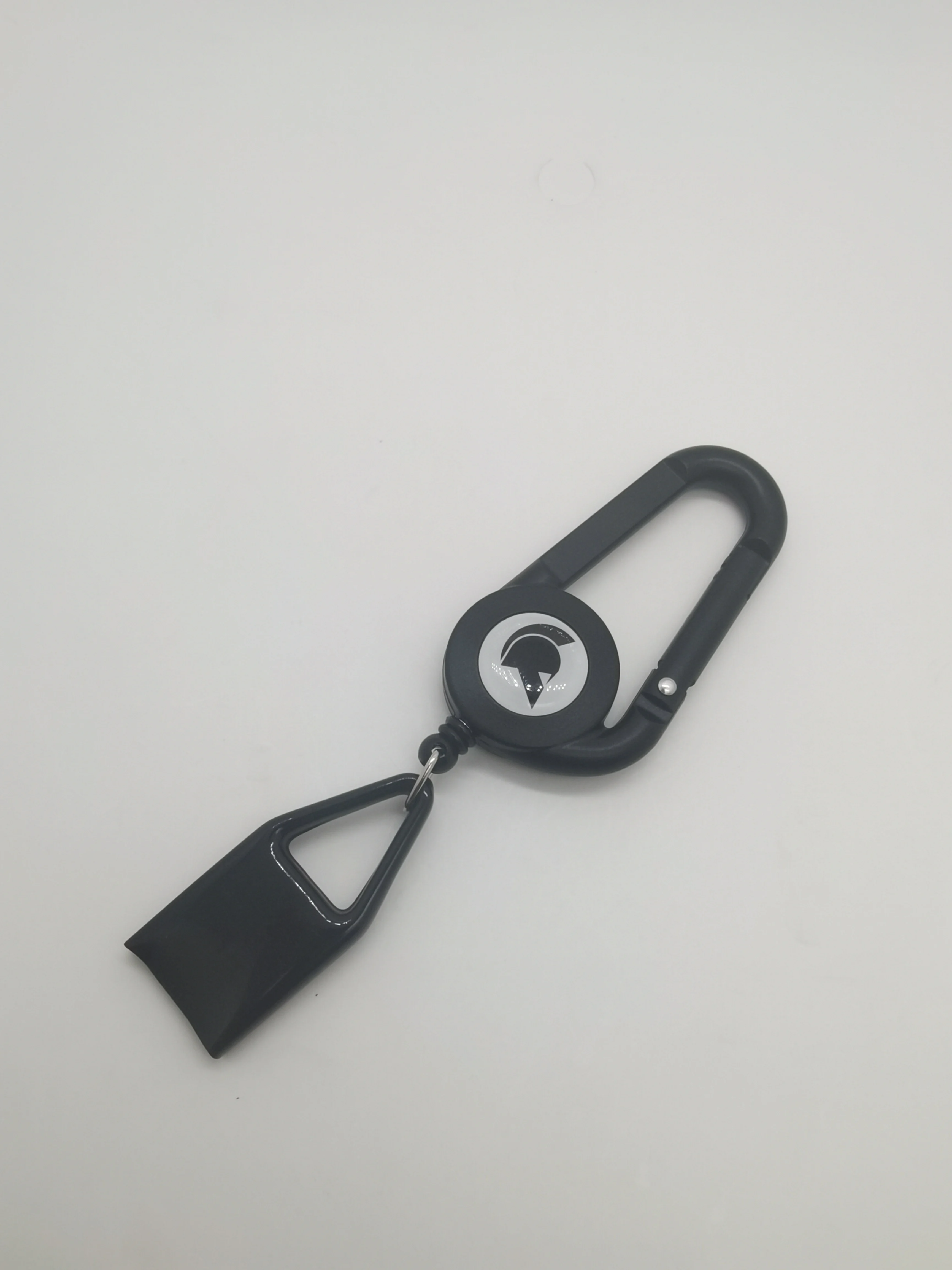 Multipurpose Retractable Keychain with Lighter Cover Carabiner
