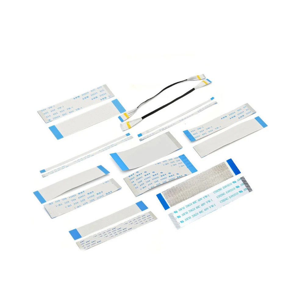 Wavelink Ffc Fpc Flat Cable Flex Ribbon 24 Pin 10cm A/b Type Awm 20624 ...