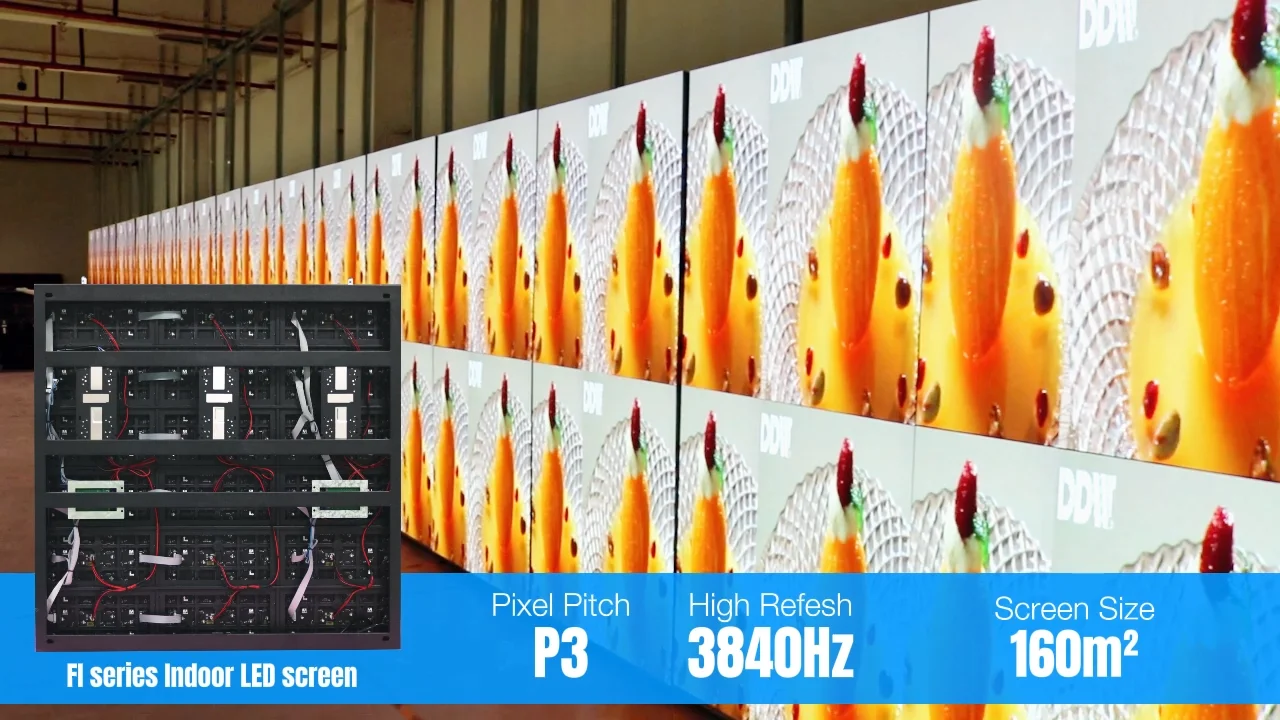 China Indoor P2 P2.5 P3 P4 P5 P6 Stage Background Hd Big Mega Tv Led Screen Led Video Wall Panel ...