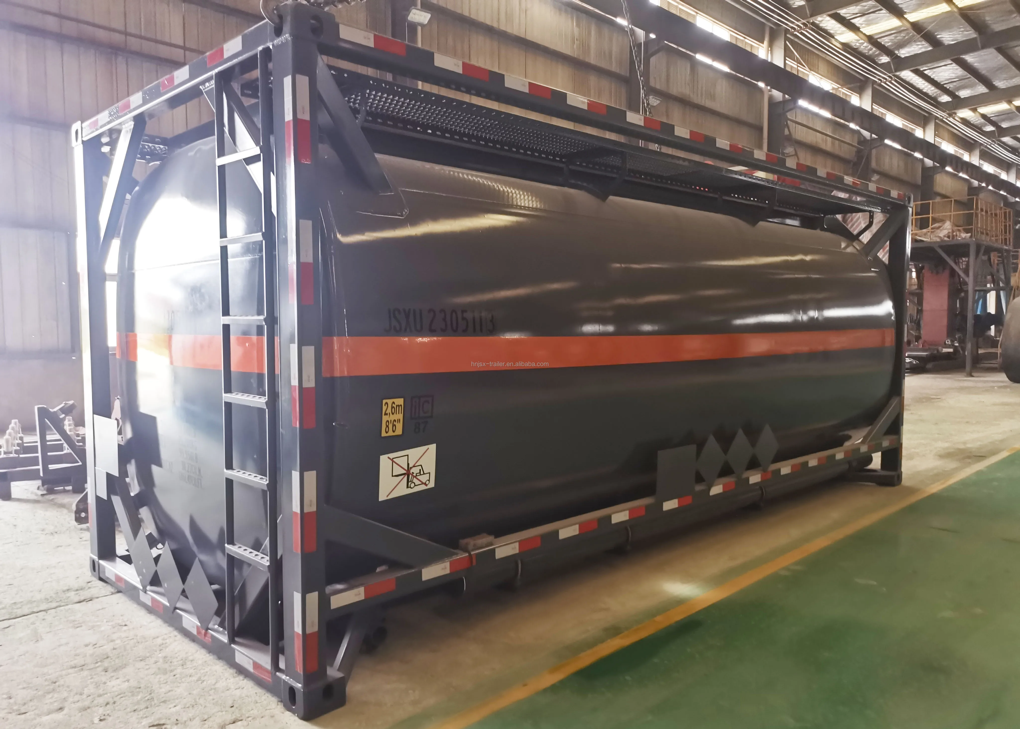 20ft Hydrochloric Acid Strongly Corrosive Chemicals Storage ...