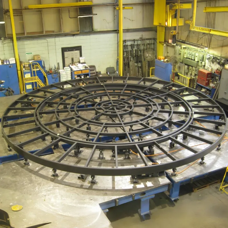 Hydraulic Rotating Stage Lift Platform - 2 to 4 Ton Capacity