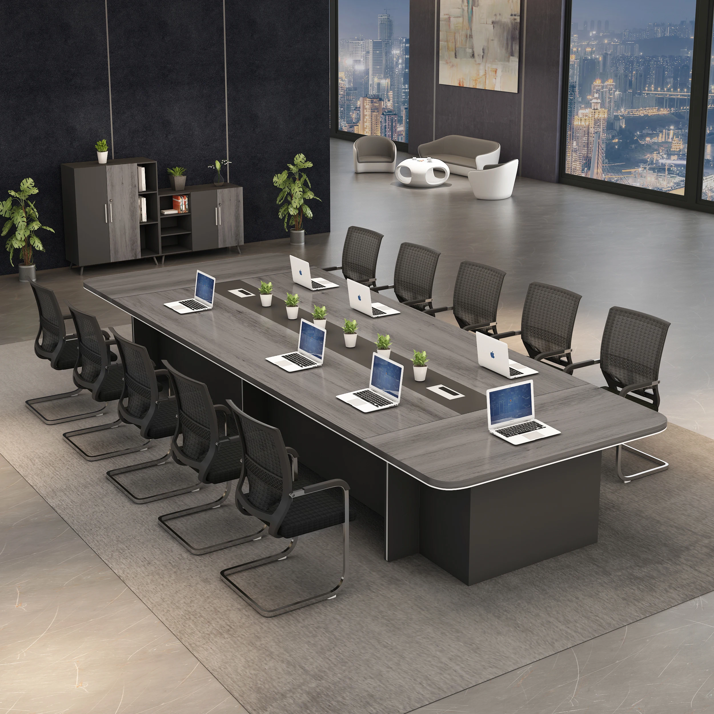 Executive Meeting Office Table Conference Table Wood Office Furniture ...