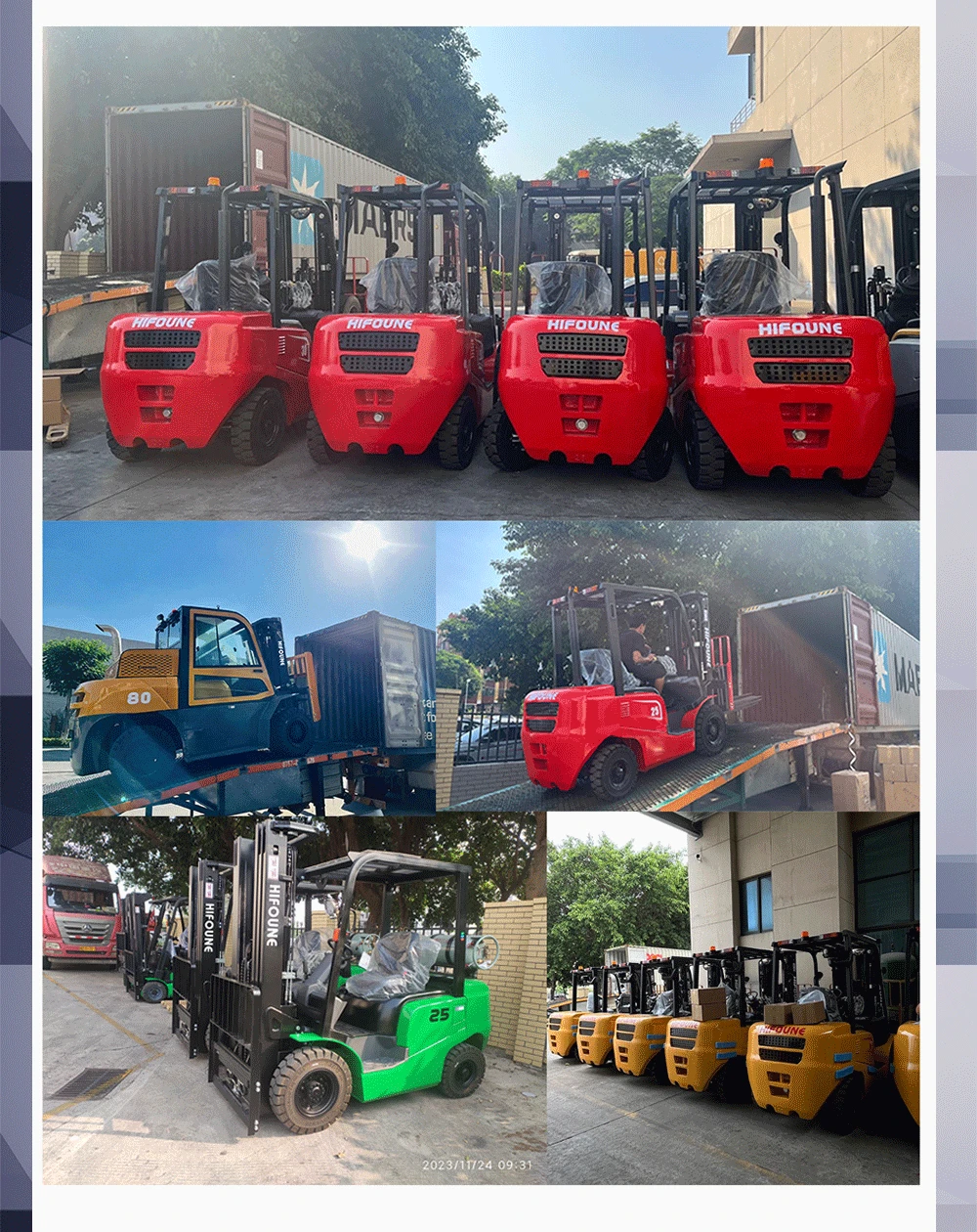 Self Lifting Loading Portable Manual Stacker Reach Truck Forklift ...