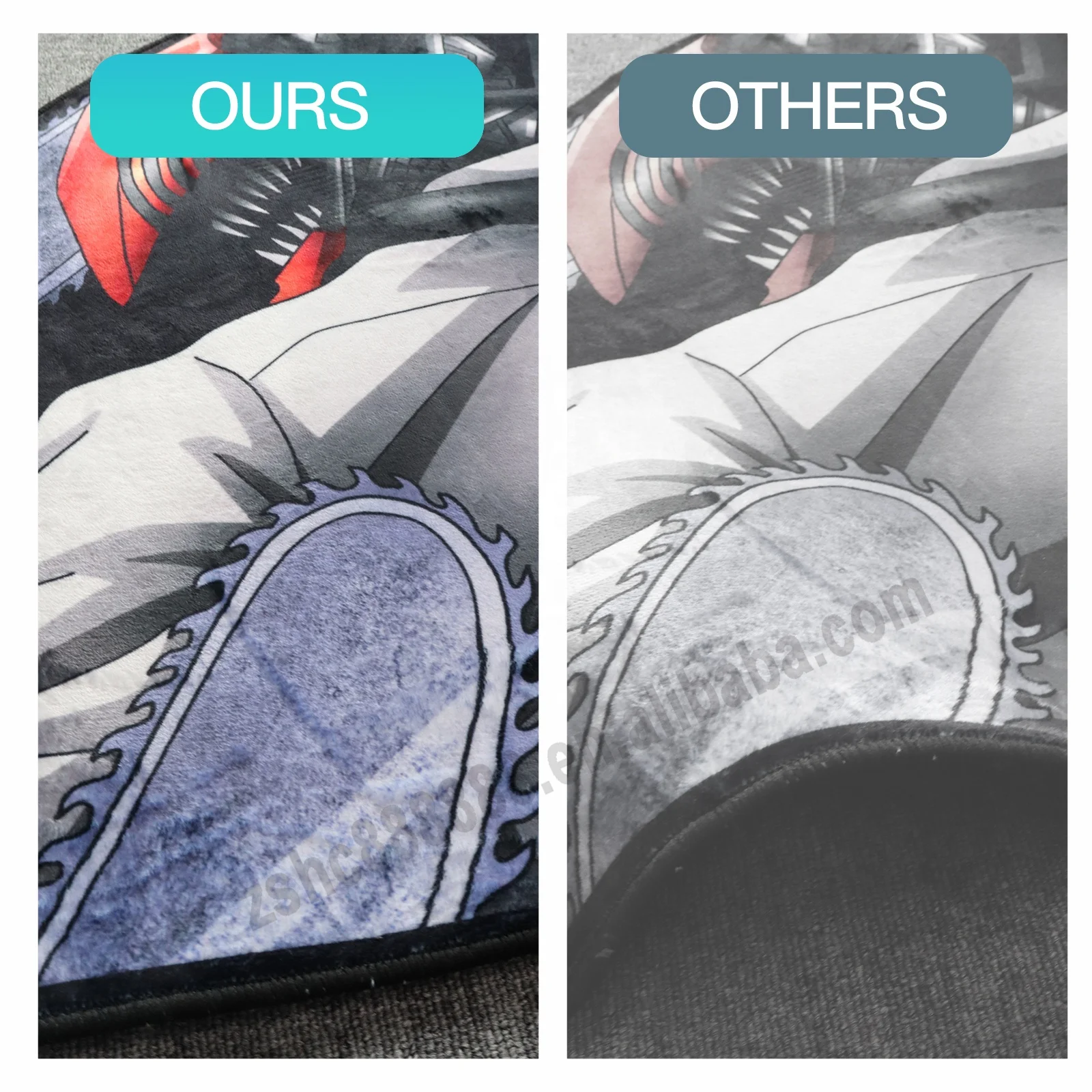 Anime Chainsaw Man Area Rugs - Customized Manga Carpets