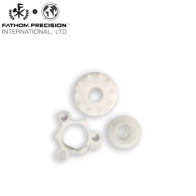 Factory Customized White Gear Plastic Ring - Buy Plastic Wreath Rings ...