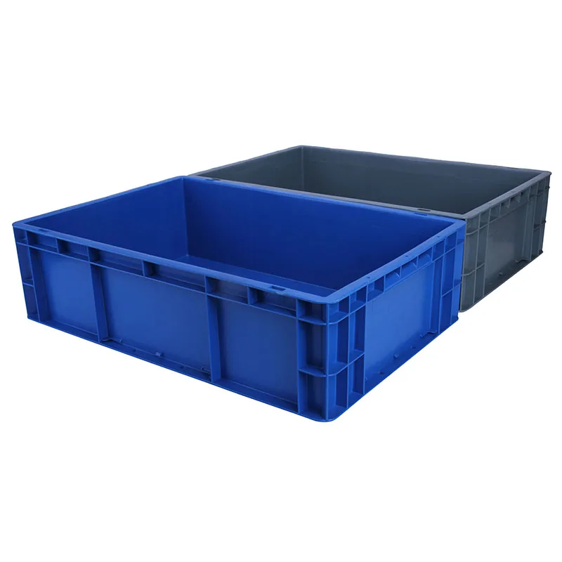 Euro Standard Solid Plastic Container Cates for Heavy Loading