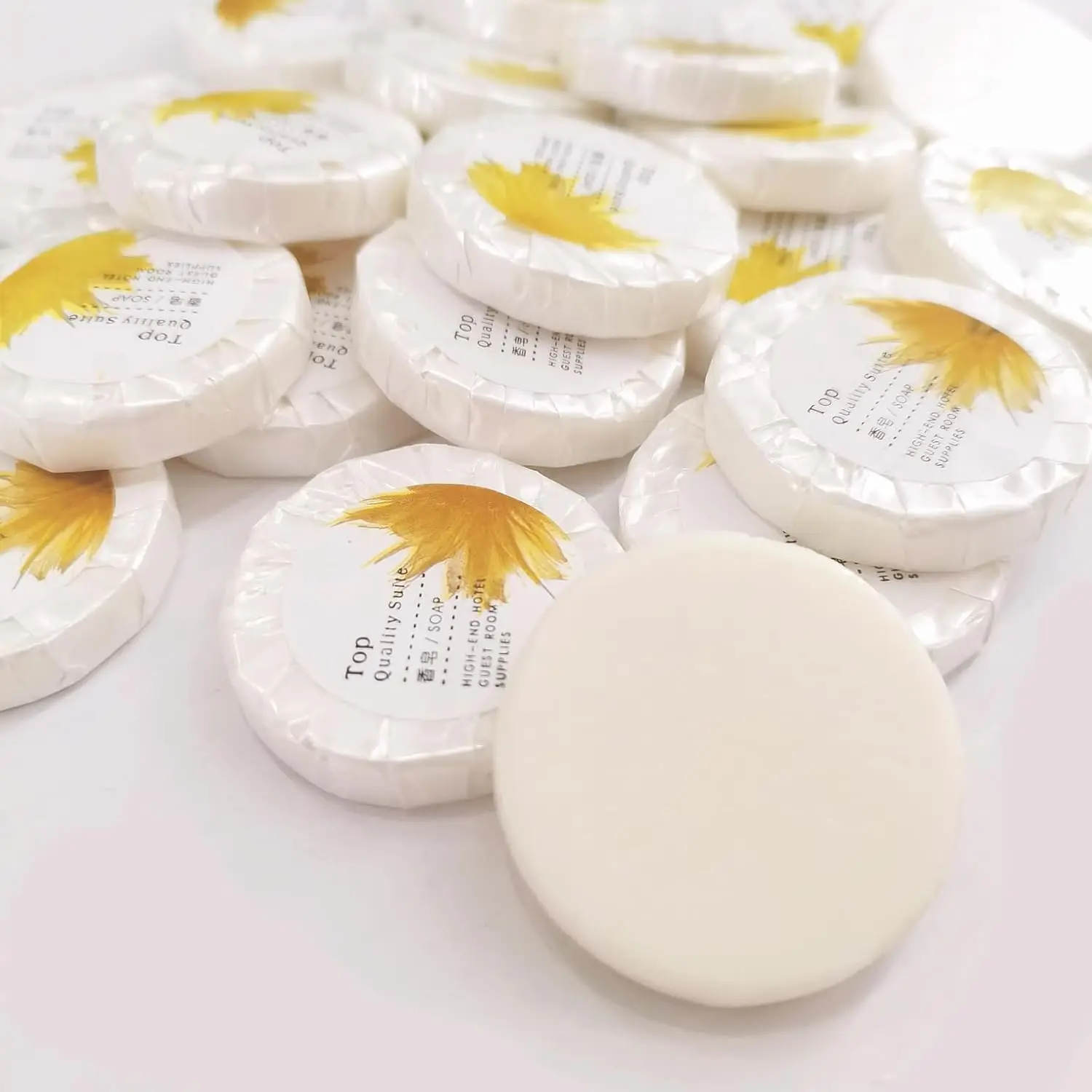 10G Round Soap for Personal Skin Care Mini Travel Portable Body Bathing ...