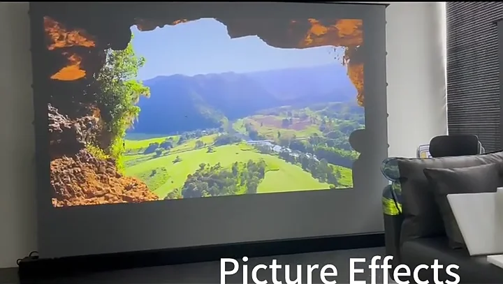 Hottest Wupro 100 120 Inch Alr Pet Gray Crystal Floor Up Projection ...