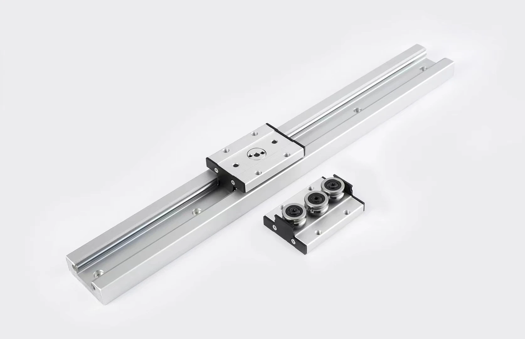 SGR20N Double Linear Guide Rail with High Load Capacity & Plates