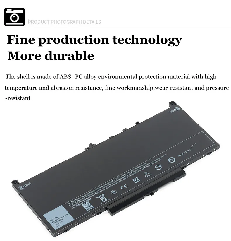 MYIYAE J60J5 Laptop Battery - 55wh, 7.6V, Rechargeable