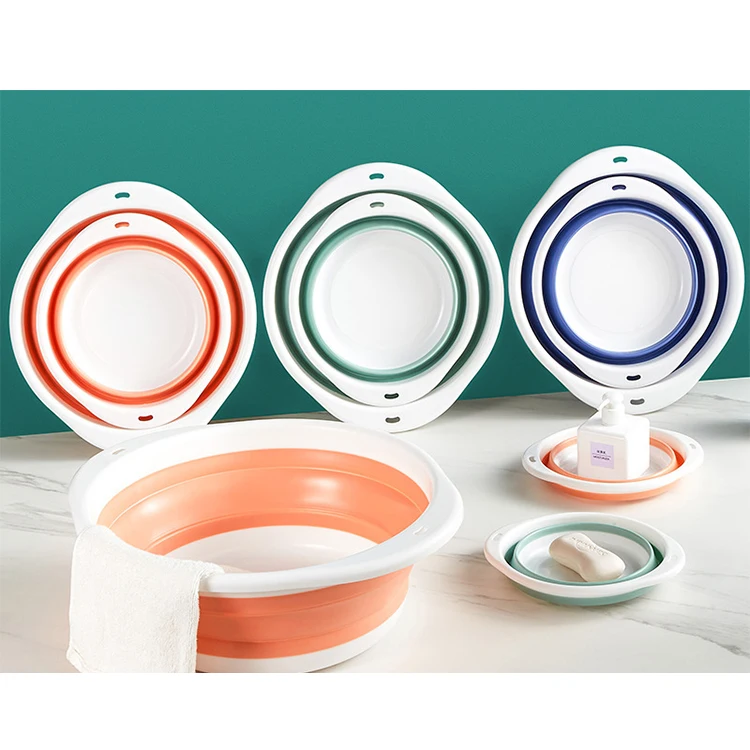 Different Size Foldable Washbasin Vegetable Washing Basin Durable ...