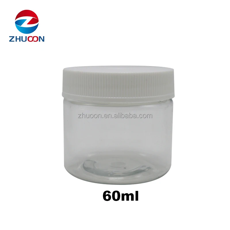 Cylindrical Plastic Containers In Various Sizes. - Buy Pet Cosmetic Jar ...