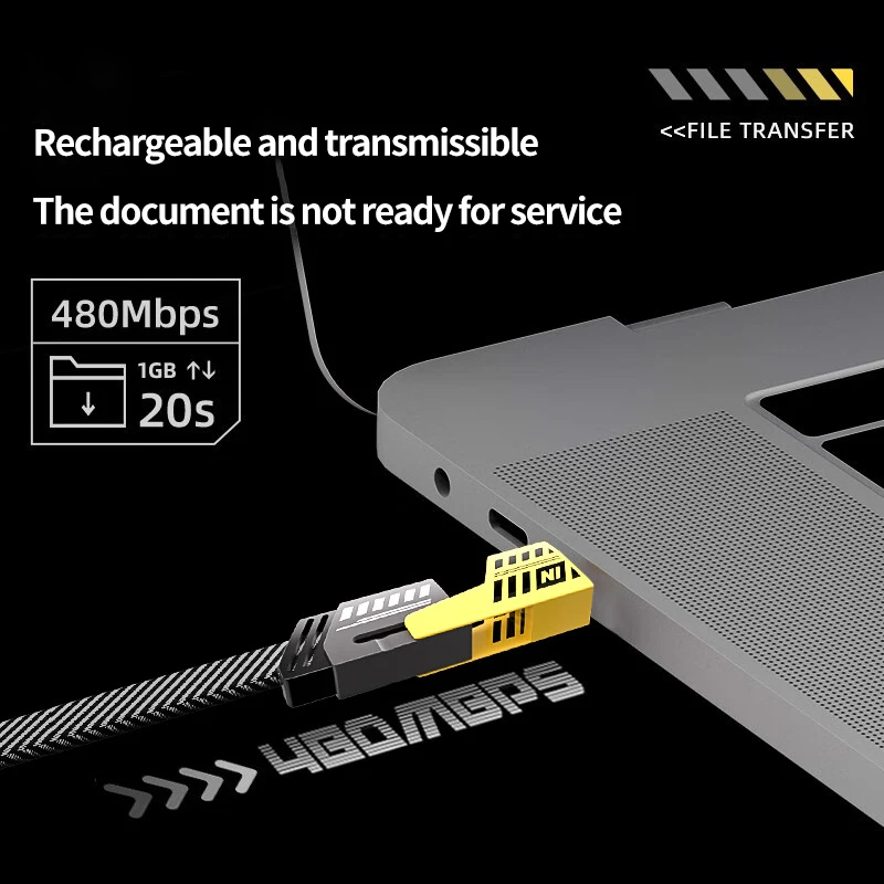 PD 65W Fast Charger Cable USB Type C Cable with TPE Jacket for Apple ...